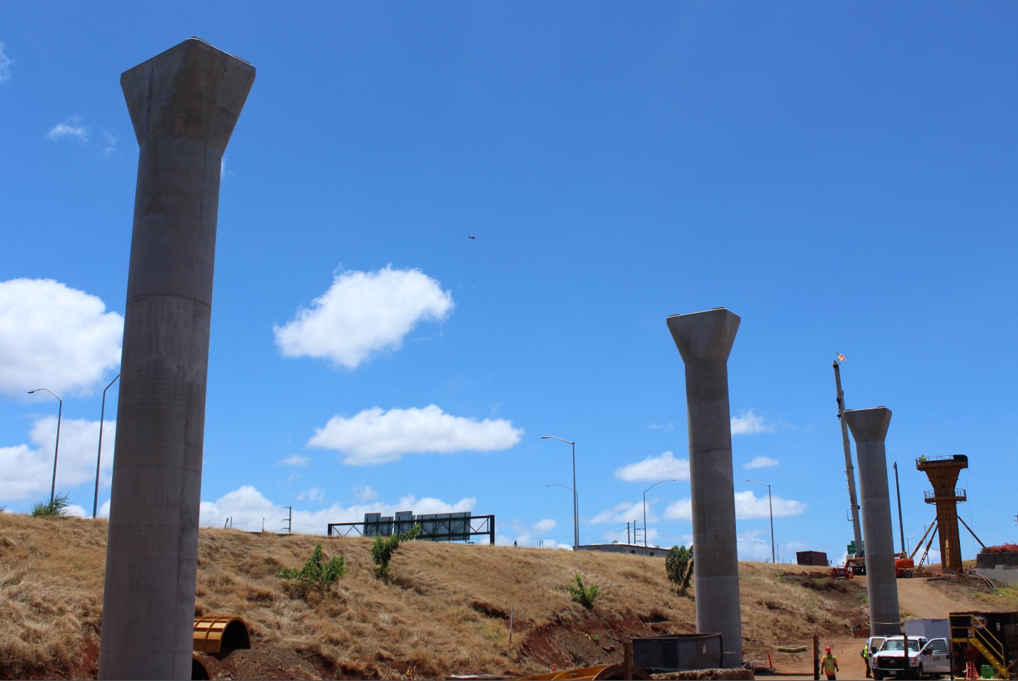 Column Construction Continues - New Photos! - Honolulu Authority for ...