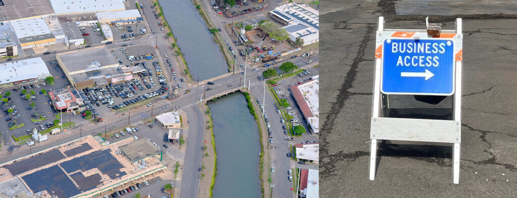 HART Installs Business Access Signs at Dillingham Boulevard and ...